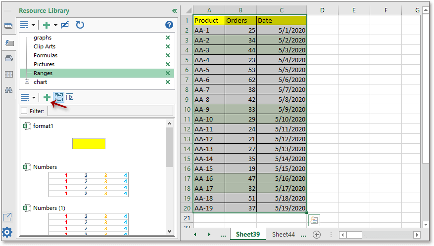 How to easily copy and pasted range or chart as picture in Excel?