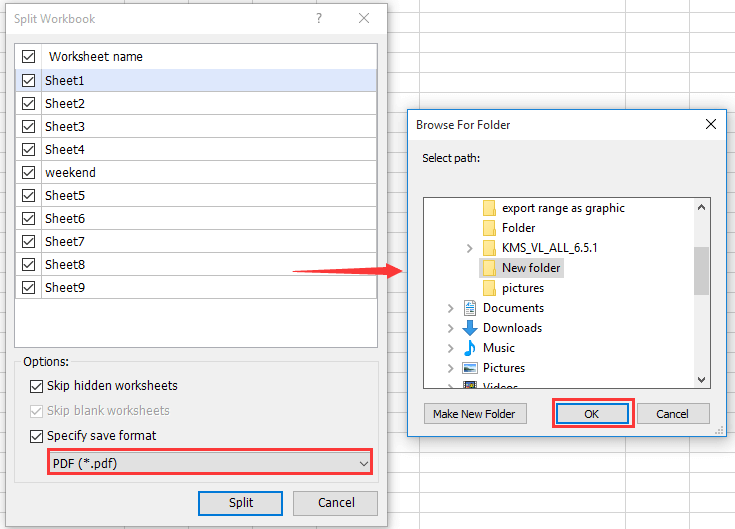 How to convert PDF file to Excel file?