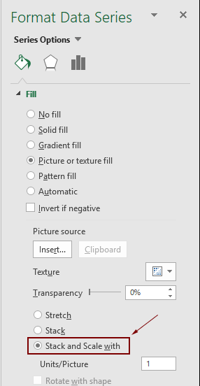 How to make a pictograph (chart with pictures) in Excel?