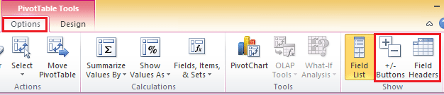 How to convert PivotTable to list in Excel?