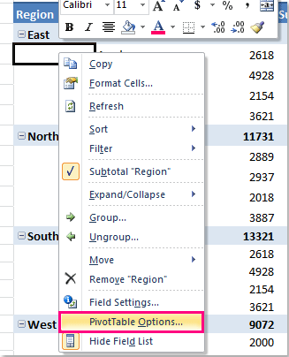 How to sort with custom list order in pivot table?