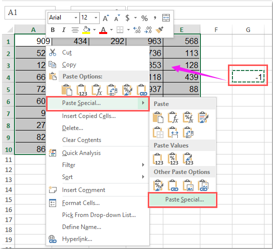 How To Change Positive Numbers To Negative In Excel 