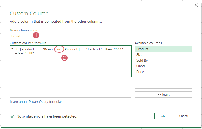 Power Query If Statement Nested Ifs Multiple Conditions