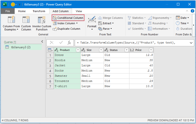 Power Query If Statement Nested Ifs Multiple Conditions