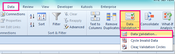 How To Prevent Entering Values With Spaces In Excel