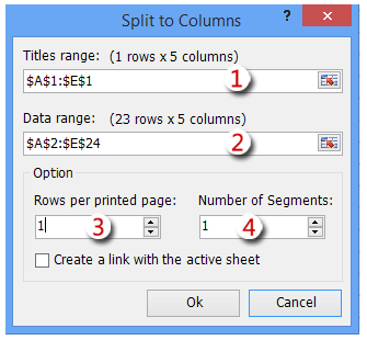 How to print each row/cell on a separate page in Excel?
