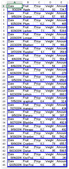 How to print each row/cell on a separate page in Excel?