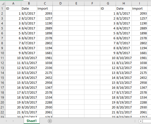 How to set print area to last row in Excel?