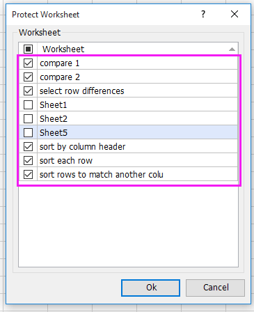 How to protect all workbooks in a folder at once in Excel?