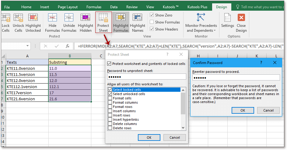 How To Lock And Protect Formulas In Excel