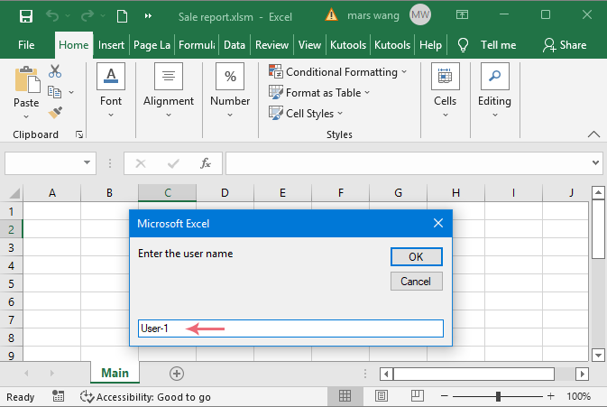 How to set passwords to protect individual worksheets by users in Excel?
