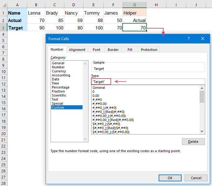 How to put the legends next to the line for the line chart in Excel?