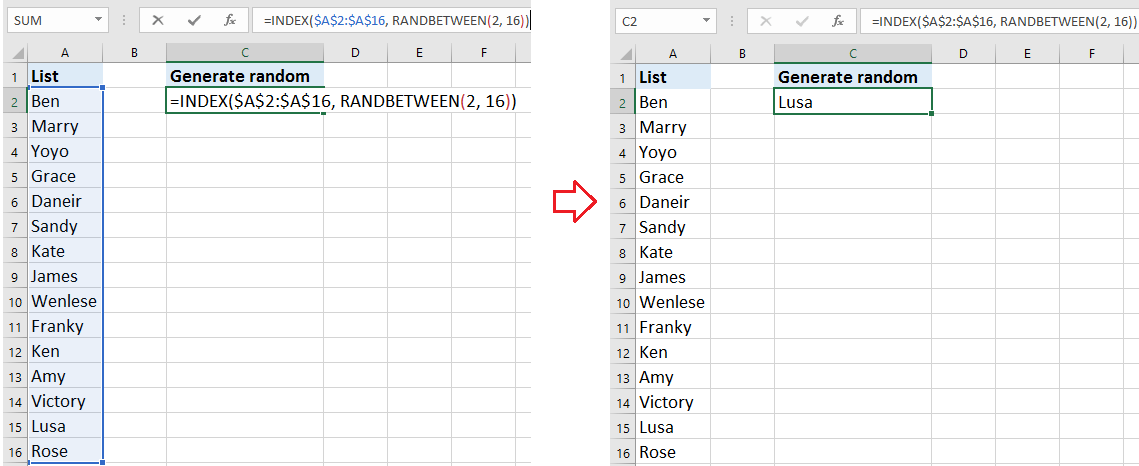 How To Filter Random Numbers In Excel