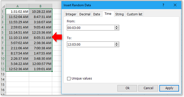 Generate Random Number With The Given Specific Length In Excel