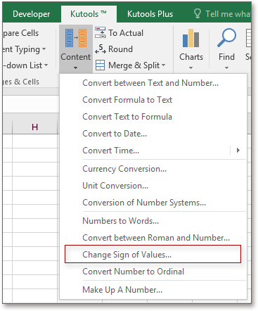 How to easily rank data by absolute value in Excel?