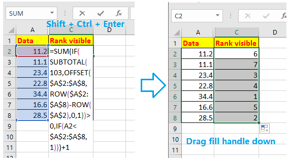 How To Rank Only Visible Cells In Excel how-to-rank-only-visible-cells-in-excel