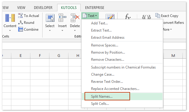 How To Remove All Characters After The First last Space From Cells In 