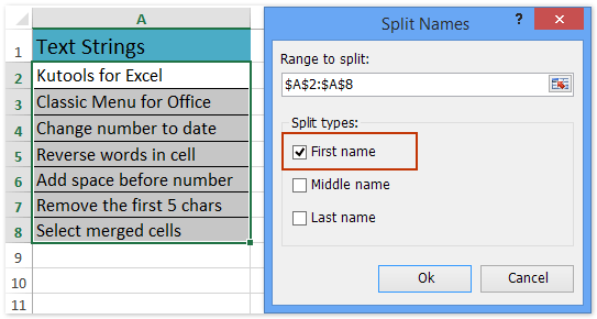 How To Remove All Characters After The Firstlast Space From Cells In