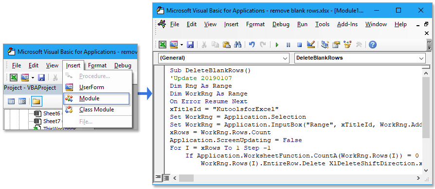 4 Easy Ways To Quickly Remove Multiple Blank Or Empty Rows In Excel 9112