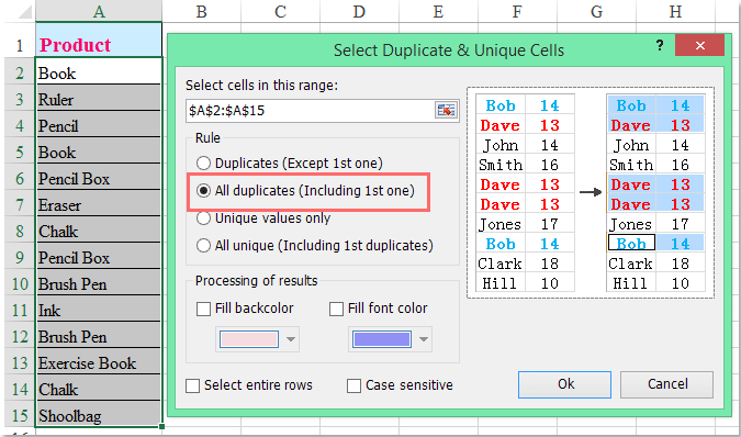 How To Remove Both Duplicate Rows In Excel 