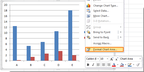 How To Remove Chart Border In Excel 