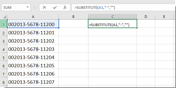 How To Quickly Remove Dashes From Cells In Excel 