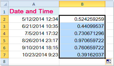 How to remove date from date time in Excel?