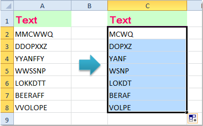 How to remove duplicate characters or words in string of a cell?