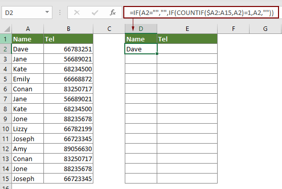 How To Remove Duplicates And Replace With Blank Cells In Excel 