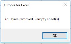 How to remove empty sheets from a workbooks