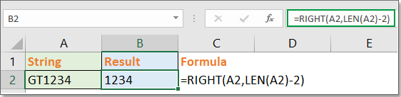 How To Remove First Or Last N Characters From A Cell Or String In Excel 