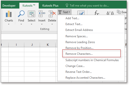 How To Remove All Instances Of A Character In Excel Range 