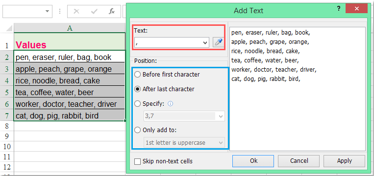 Excel Remove Comma At End Of Cell Riset
