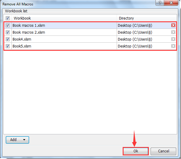 How to remove all Macros in Excel?