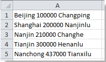 How to remove numeric characters from cells in Excel?