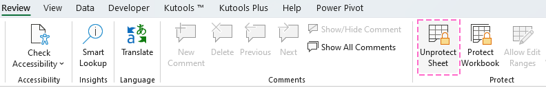 Remove Excel Password from Excel file/Worksheets/Workbook Structure