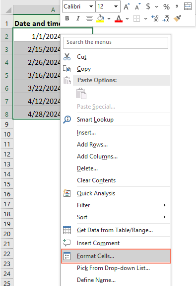 Remove time from date / timestamp in Excel – 4 easy ways