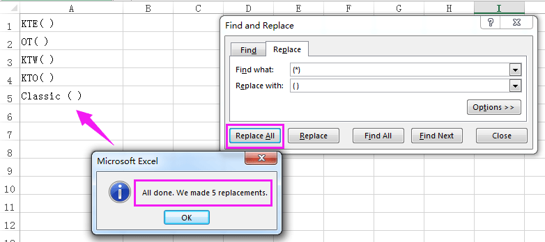 How To Remove Text Within Brackets parentheses In Excel 