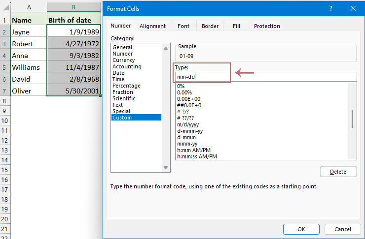Remove Or Hide Year From Date In Excel 3 Quick Ways