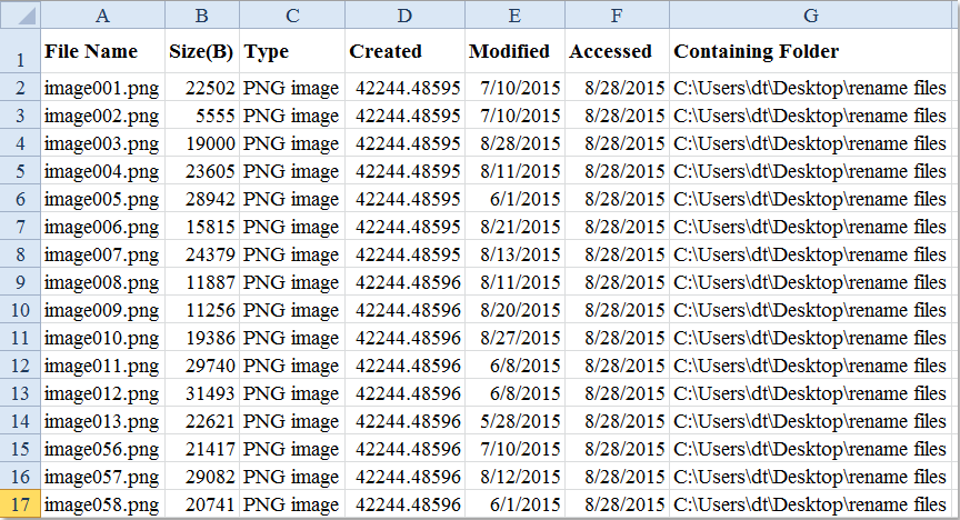 How To Rename Multiple Files Of A Folder In Excel