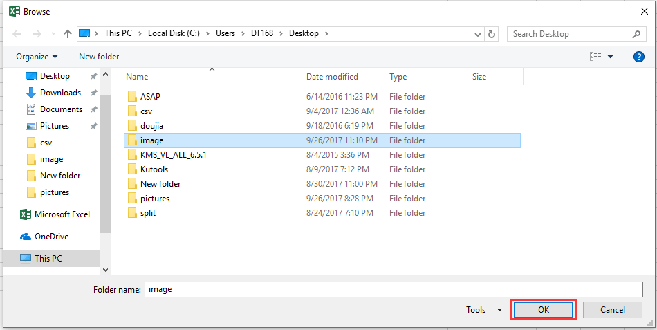 How to rename all images names in a folder according to a list of cells ...