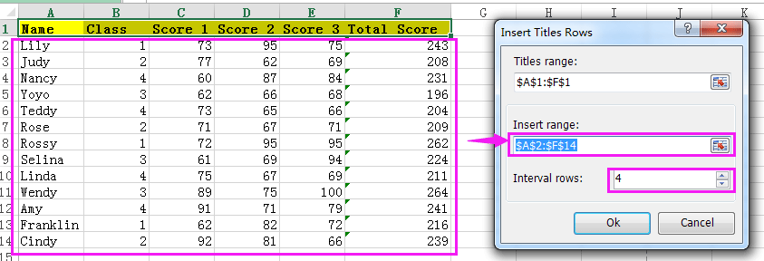 How To Repeat Heading Row Every Nth Row In Excel 