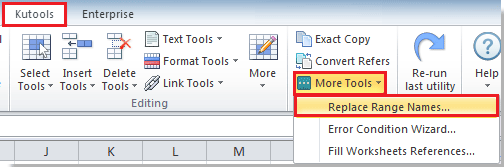 How To Replace Range Names With Cell References In Excel