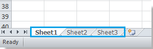 How to resize worksheet tabs in Excel?