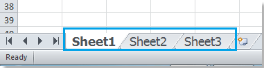 How to resize worksheet tabs in Excel?