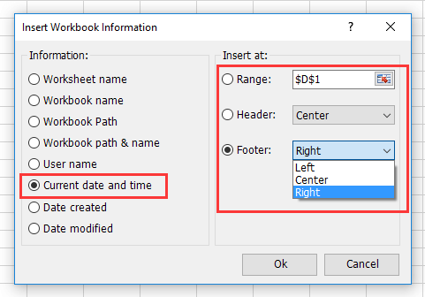 How to retrieve date and time from computer in Excel?