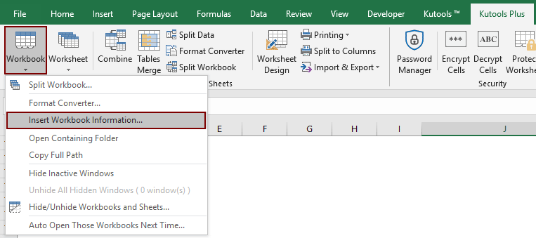 How To Return filename without extension To cell In Excel 