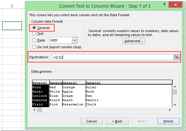 How To Reverse The Concatenate Function In Excel 