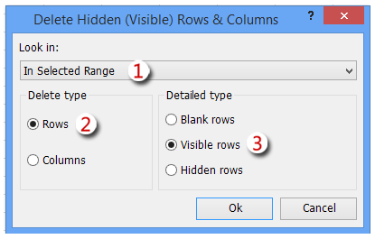 How to reverse (delete) filtered rows in Excel?