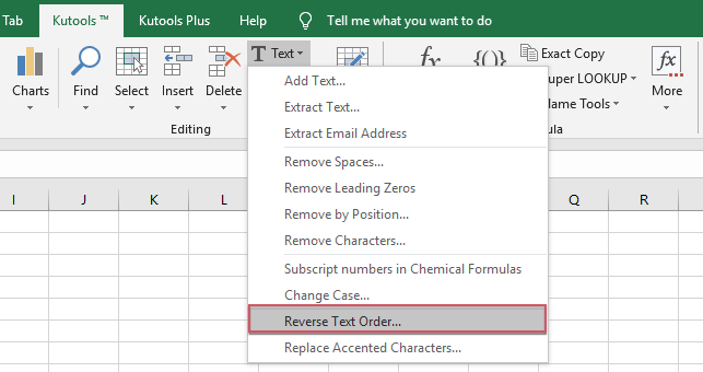 How To Reverse Text String Or Words Order In Excel